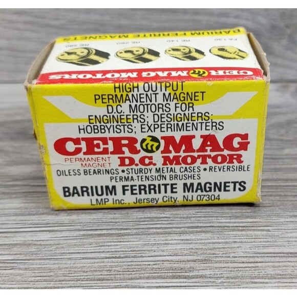 RPM | Other | Cer Mag Motors Re 28 Mabuchi Motor Hobby Nib High Output ...